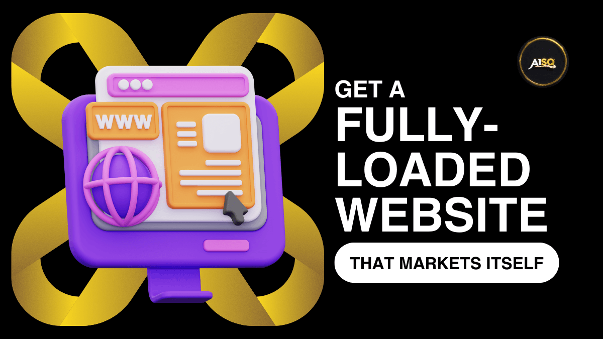 AISQ Squirrly: Get a Fully-Loaded Website That Markets Itself in 2 Days